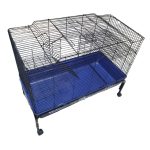 Extra Large Rabbit Cage with Stand on Wheels (101.5 x 51 x 84cm) – Shop ...